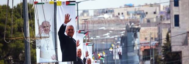 The Pope and PLO posters